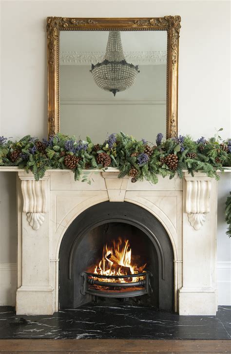 Garland For Fireplace Beam