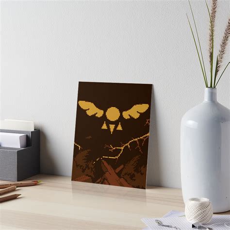 Deltarune Logo Art Board Print For Sale By Jagobang Redbubble