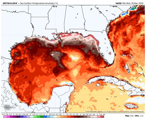 Mexico Temperature Map