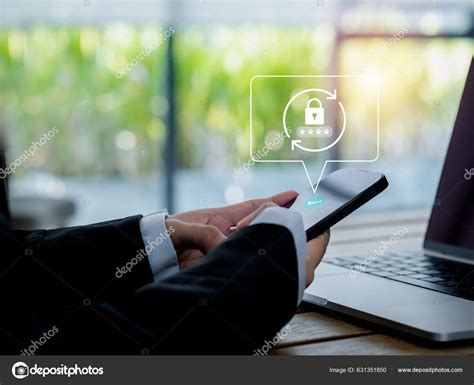 Reset Password Concept Lock Icon Security Code Showing Smart Mobile
