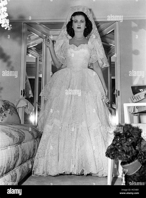 Secret Beyond The Door Joan Bennett Enjoys A Smoke In Her Dressing
