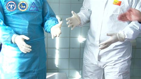 Хувцас өмсөх тайлах загвар Нэг удаагийн хувийн хамгаалах хувцасыг өмсөж тайлах дараалал By