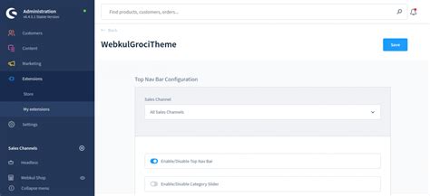 User Guide For Shopware Webkul Classic Theme