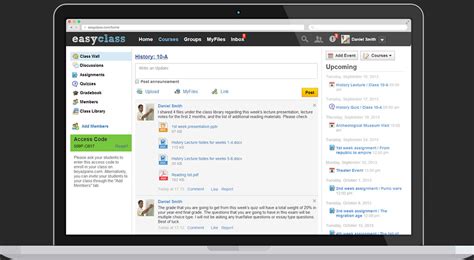 Easyclass A Free Web Based Learning Environment For You And Your