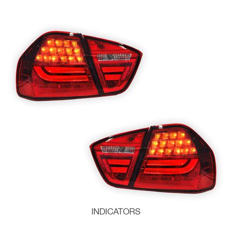 Bmw 3 Series E90 Pre Lci 2005 2008 M3 Lci Style 3d Led Stipe Tail