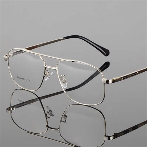 Vazrobe Gold Eyeglasses Frame Men Glasses Man Pres Vicedeal