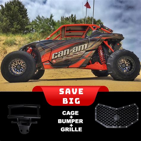 X 3 Sport Shorty Cage Can Am Maverick X3 Works Package