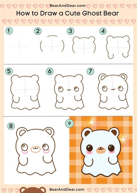 How To Draw Ghost Step By Step To Sketching Your Specter In Doodle Art For Beginners