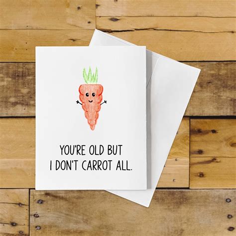 Hand Drawn Pun Funny Birthday Cards 10 Pack Of Cards Etsy