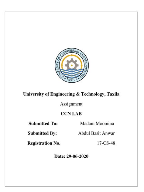 ccn lab assignment pdf