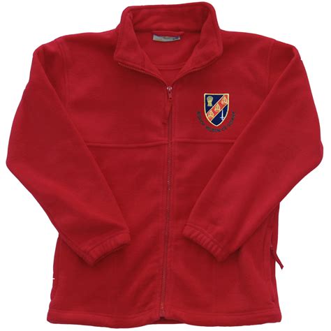 Bishop Wilson Full Zip Fleece My School Style