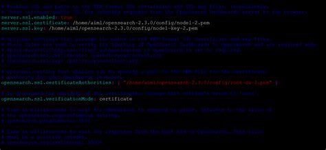 Issue With Opensearch Dashboard Tls Configuration Security Opensearch
