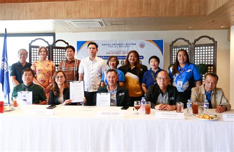 Tarlac Capitol San Jose Lgu Sign Moa With Sss Pampanga News Now