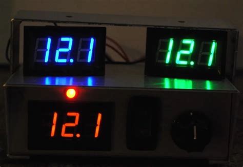 Square Panel Mount Volt Meter — Ica Manufacturing