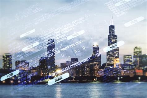 Premium Photo Multi Exposure Of Abstract Creative Coding Sketch And