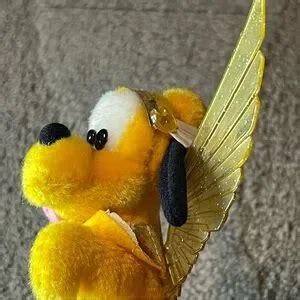 Disney Toys 20 Vintage Tokyo Disneyland Pluto Plushie Japan