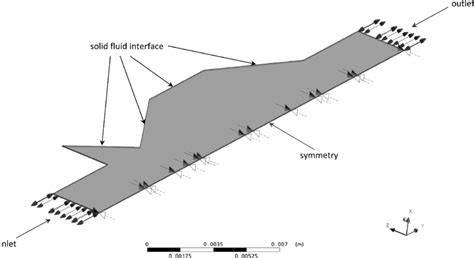 Boundary Conditions Of Fluid Domain Download Scientific Diagram