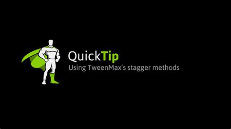 Quicktip Staggered Animations With Gsaps Tweenmax Youtube