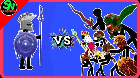 Ice Spearton Vs All Units Stick War Legacy Youtube