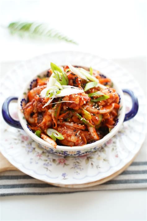 오징어초무침 레시피 백종원 오이 오징어초무침 양념 만드는법 네이버 블로그