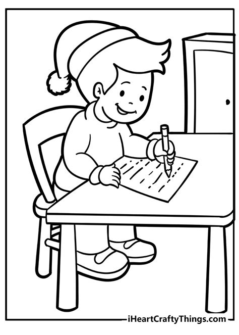 Homework Coloring Page Coloring Pages