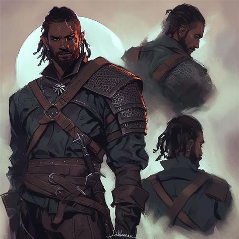 Pin By Jaymie Townsend On Malikai Character Portraits Character Design Male Character Design