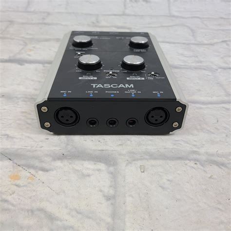 Tascam Us 122 Mkii Audio Interface Evolution Music