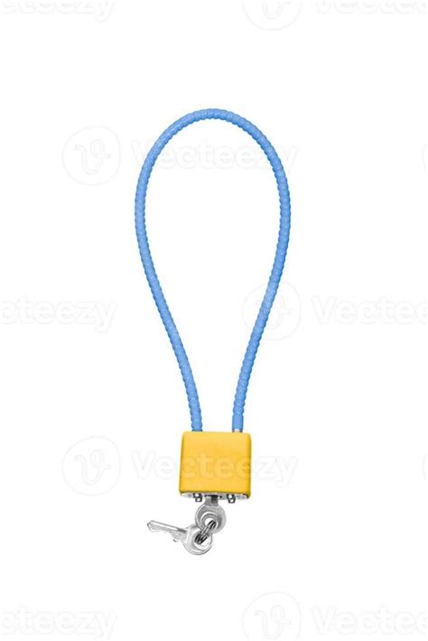 Locks And Keys Used To Safely Secure A Firearm From Being Used Weapon Cable Lock 49339753