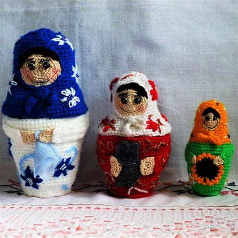 Ravelry Matryoshka Nesting Doll Pattern By Nadia Perepelitsa