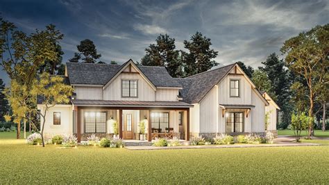 Simple Farmhouse Plans One Story