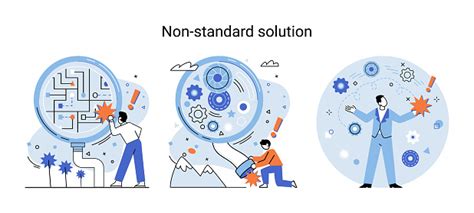 솔루션 해결 문제 은유 질문에 대한 답변 또는 창의성 아이디어와 혁신은 비즈니스 성공에 도움이 됩니다 개념에 대한 스톡 벡터 아트 및 기타 이미지 Istock