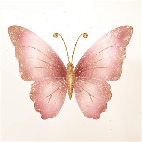 Imágenes De Mariposa Rosa Dorado Descarga Gratuita En Freepik