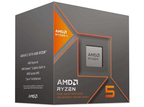 Mini Amd Ryzen 5 8500g 65w 6 Core 12 Thread Cpu And Wraith