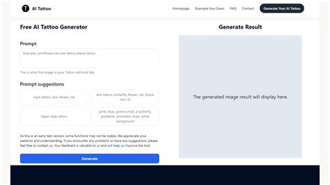 Ai Tattoo 定价 评论 替代方案 Ai Design