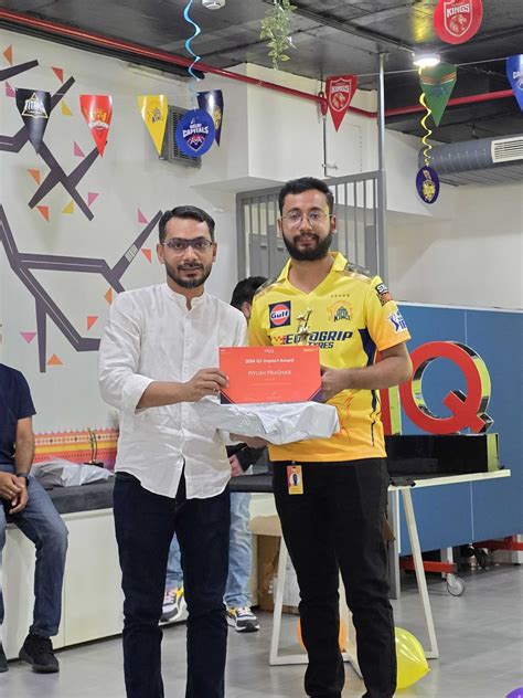 Piyush Prashar On Linkedin Employeeofthequarter Award Gratitude