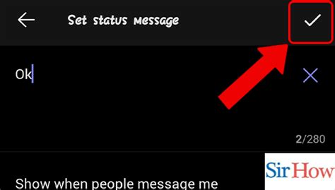 How To Set Status Message In Microsoft Teams 5 Steps With Pictures