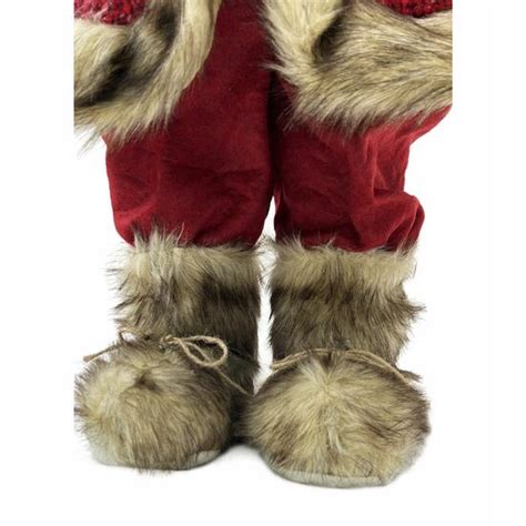 საახალწლო თოვლის ბაბუა სანტა კლაუსი 0712907 90 სმ Tovlis Babua