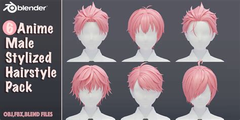 Anime Male Hair New Male Female Straight Short Hair Wig Cosplay Party