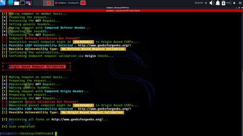 Xsrfprobe Csrf Audit And Exploitation Toolkit Geeksforgeeks