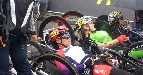 핸드사이클 이도연 네덜란드 도로월드컵대회 동메달