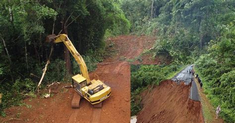 អាជ្ញាធរខេត្តមណ្ឌលគិរី កំពុងមមាញឹក ប្រើគ្រឿងចក្រជាច្រើនគ្រឿង