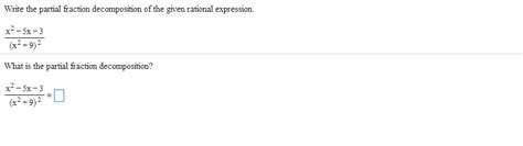 Solved Tell Whether The Given Rational Expression Is Proper