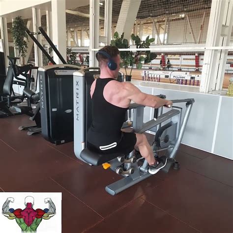 Тяга к груди в тренажёре Тренировка спины Youtube