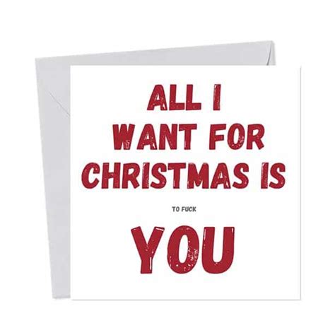 All I Want For Christmas Is To Fuck You You Said It