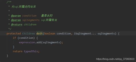 Mybatis Plus 条件构造器之condition参数mybatis Condition Csdn博客