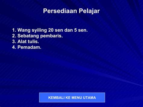Persediaan Pelajar Ppt