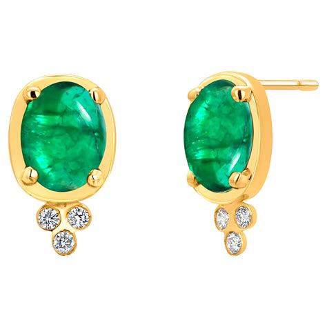 1 20oz Panda Gold Coin Drop Earrings With Diamond Cut Bezel 14k