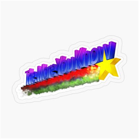 The More You Know Original Logo