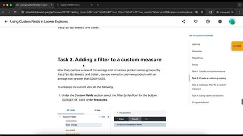Using Custom Fields In Looker Explores Gsp983 Youtube