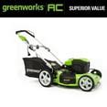 Greenworks 13 Amp 21 Inch Corded Electric Walk Behind Lawn Mower